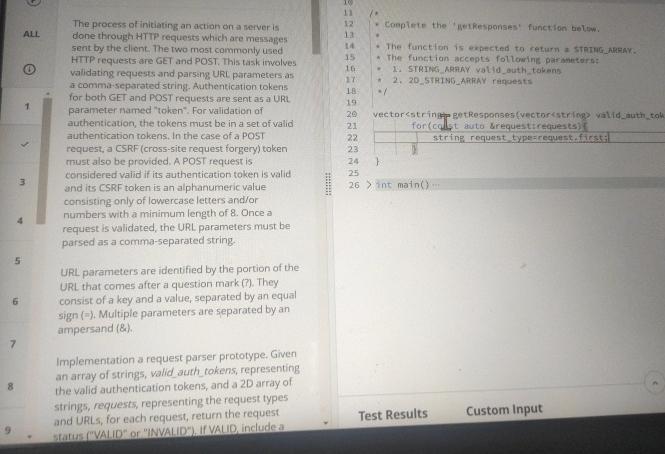 Solved The process of initiating an action on a server is | Chegg.com