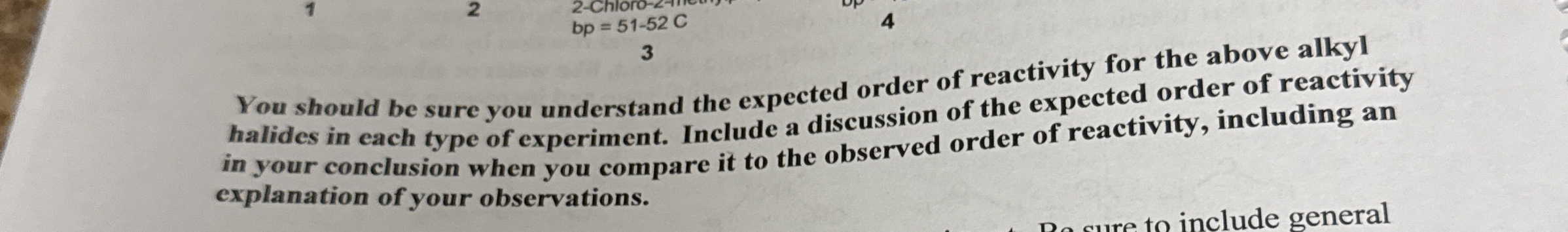 Solved Experiment 7 ﻿Nucleophilic Substitution Reactions | Chegg.com