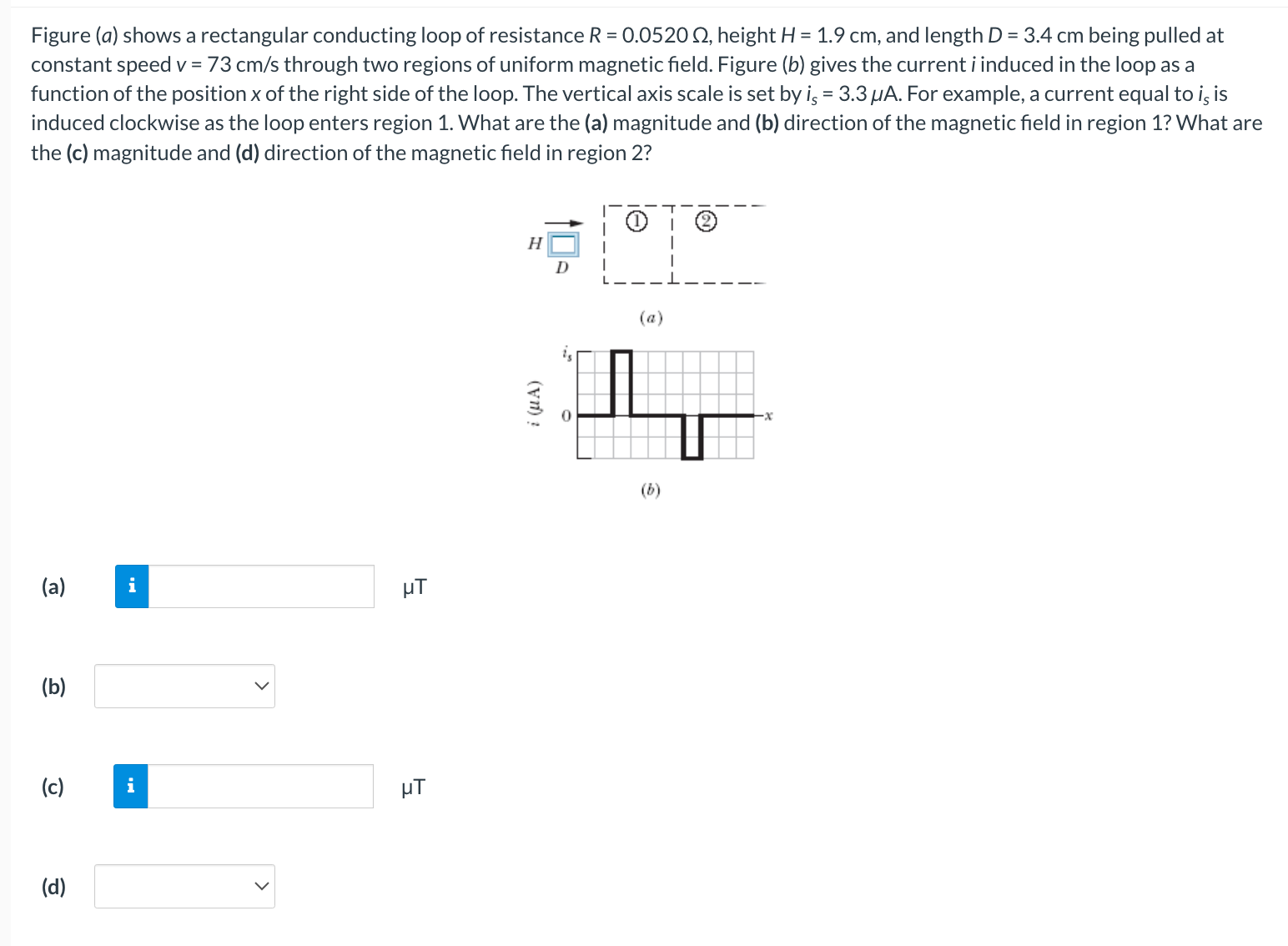 Solved Figure (a) ﻿shows a rectangular conducting loop of | Chegg.com