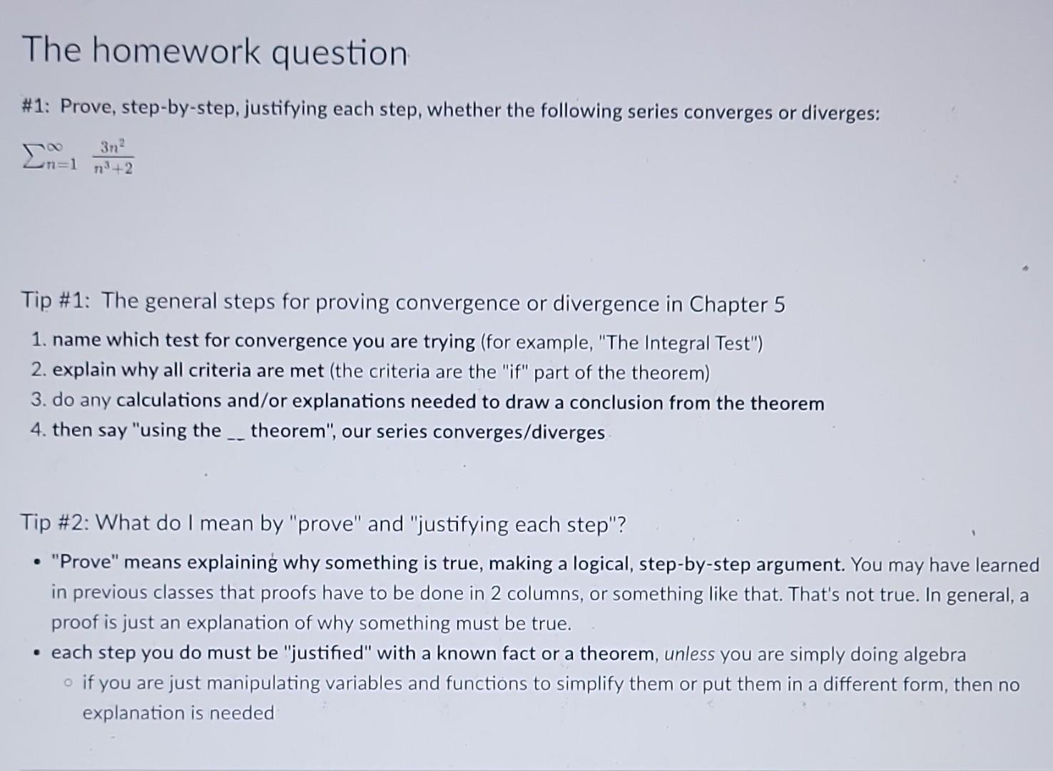 Solved The homework question \#1: Prove, step-by-step, | Chegg.com Solved The homework question \#1: Prove, step-by-step, | Chegg.com