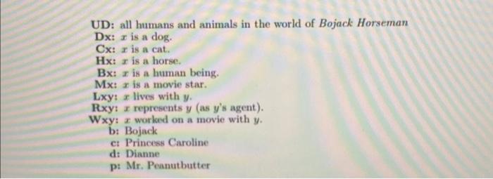 Solved Part B Using the same symbolization key, translate | Chegg.com