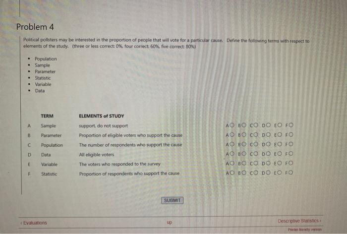 Solved Problem 2 Fifty part-time students were asked how | Chegg.com