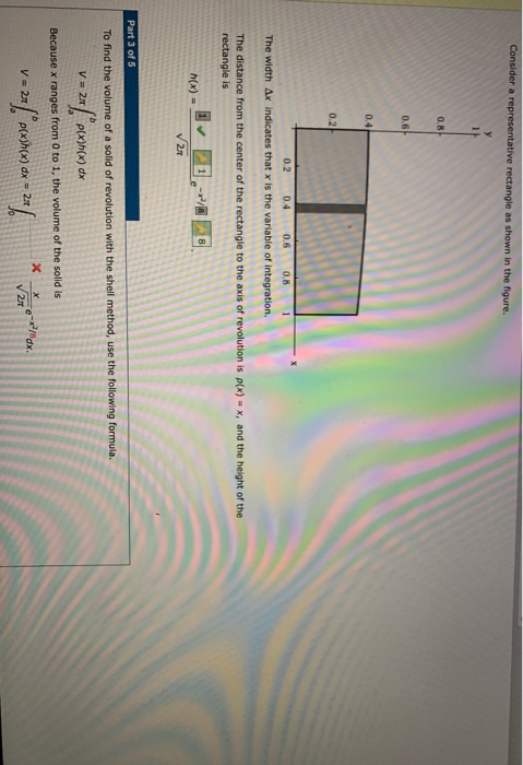 Solved Consider a representative rectangle as shown in the | Chegg.com