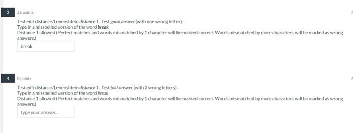Solved See usage of the edit distance (Levenshtein distance) | Chegg.com