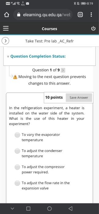 Solved 1988.22 elearning.qu.edu.ga/wet 22 III Courses U Take | Chegg.com