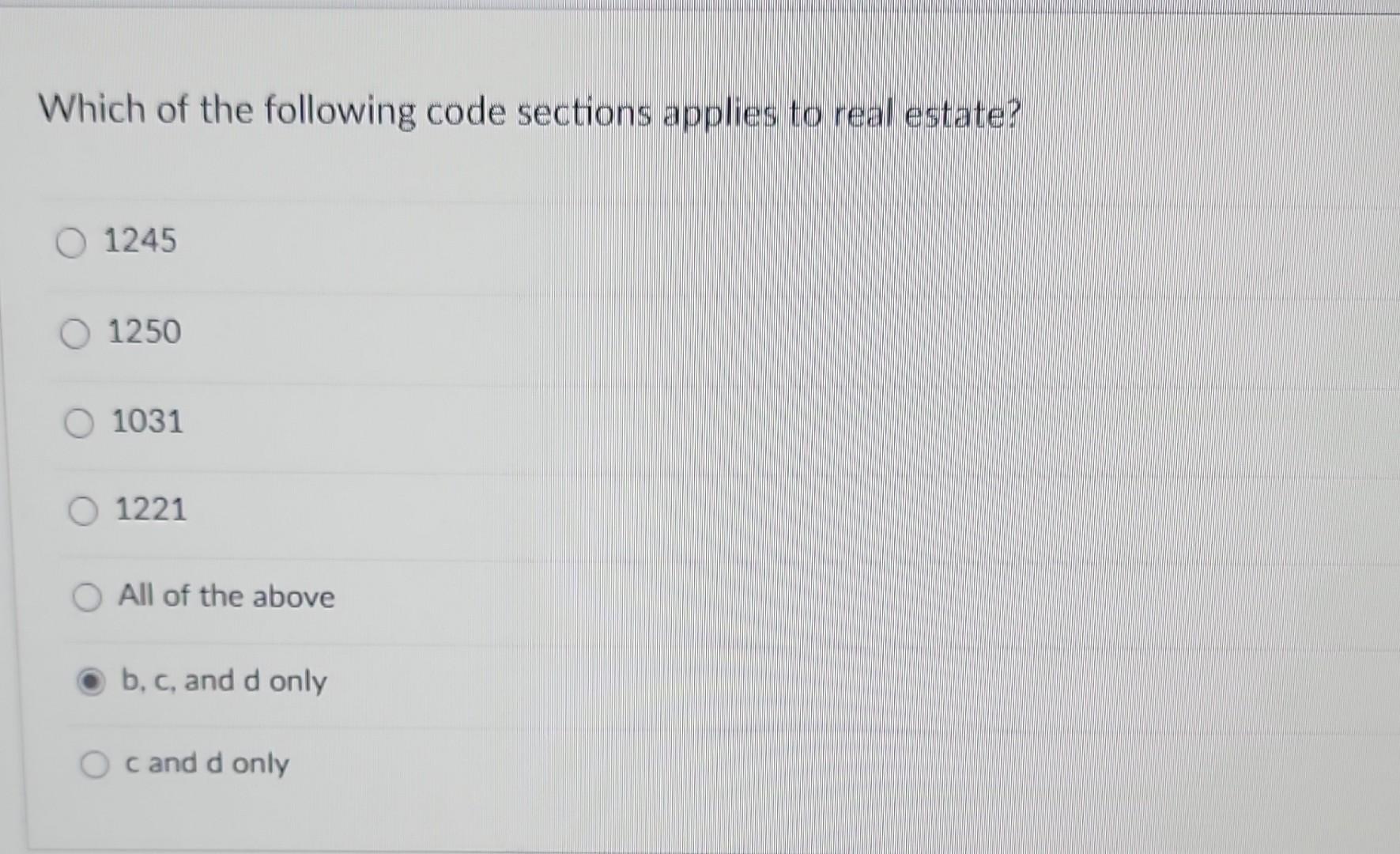 Solved Which of the following code sections applies to real | Chegg.com