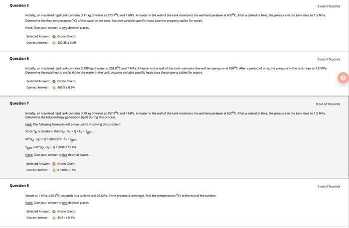 Solved show work on how to get correct answer correct answer | Chegg.com