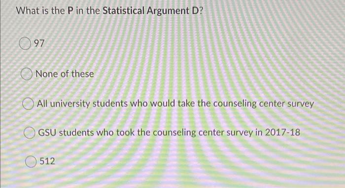 Solved Part IV. Statistical Arguments For Questions 17-21, | Chegg.com