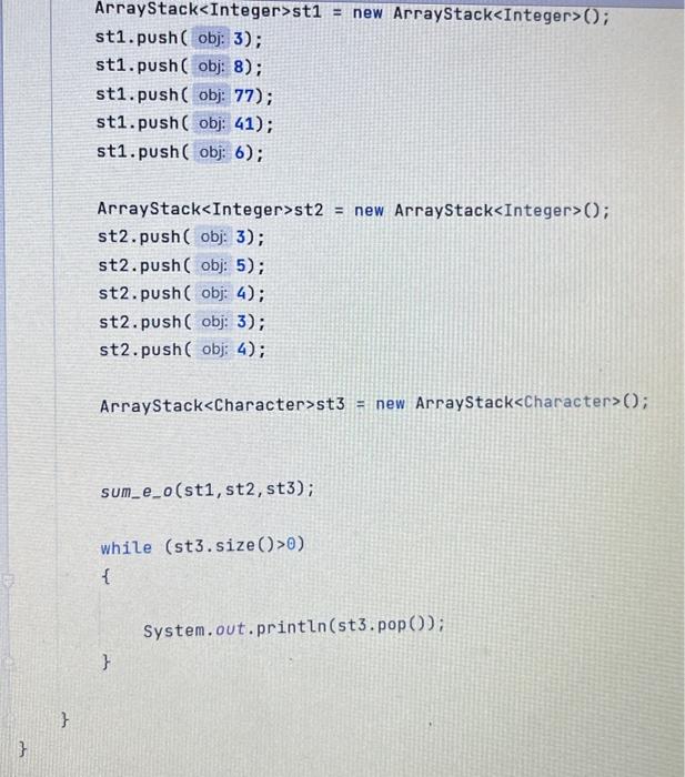 Solved Part \#1: Write a method called sum e o in a class | Chegg.com