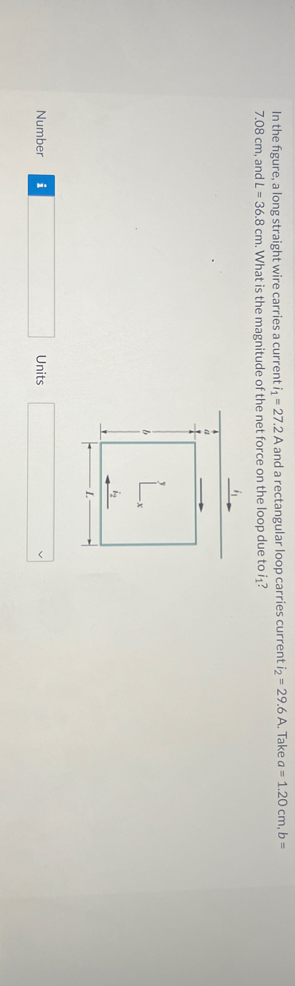 Solved In the figure, a long straight wire carries a current | Chegg.com