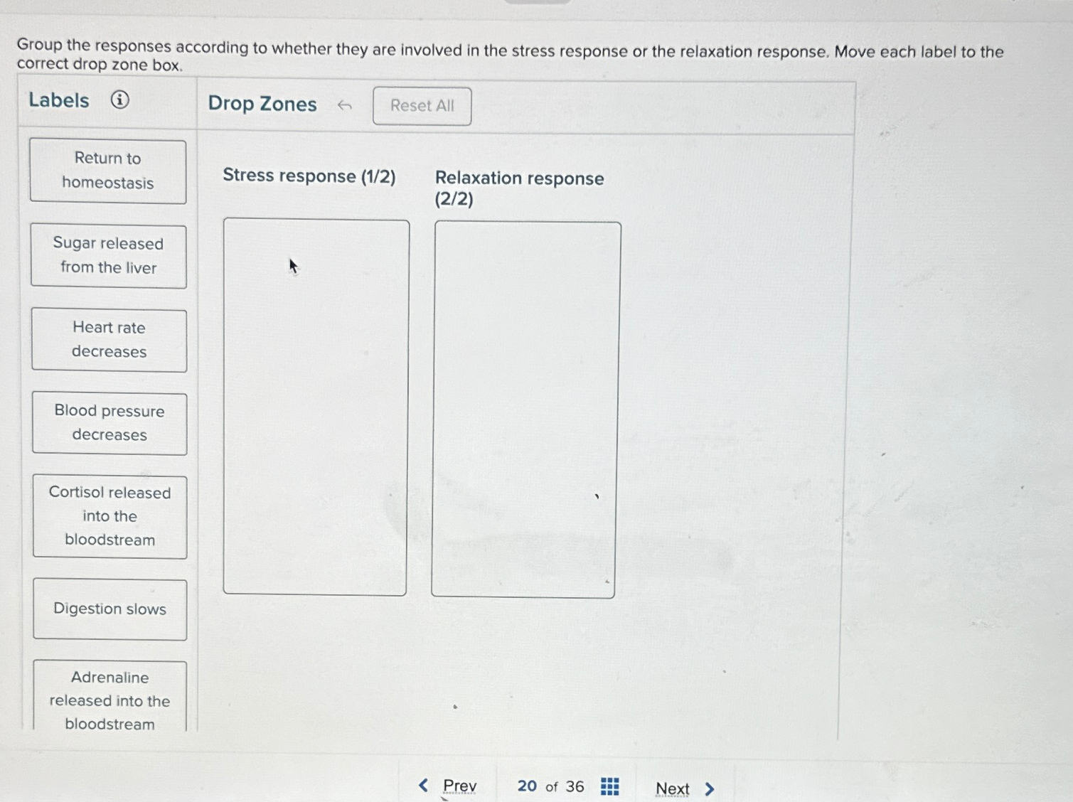Solved Group the responses according to whether they are | Chegg.com