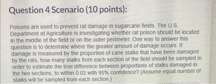 Solved Question 4 Scenario (10 points): Poisons are used to | Chegg.com Solved Question 4 Scenario (10 points): Poisons are used to | Chegg.com