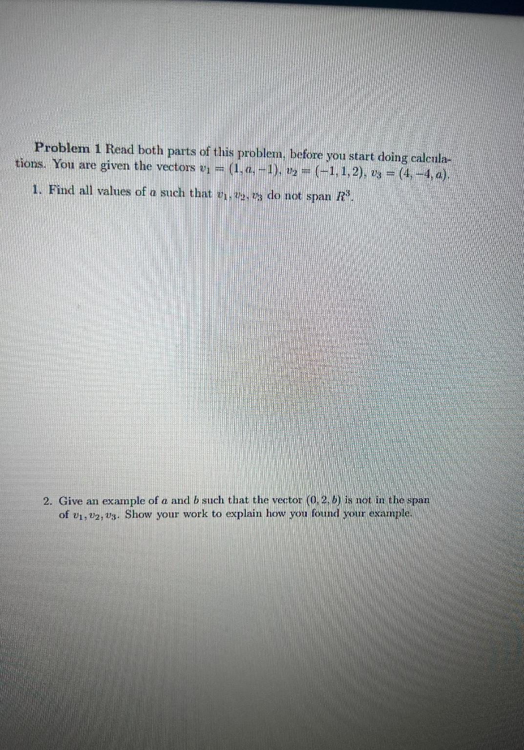 Solved Problem 1 ﻿Read both parts of this problem, before | Chegg.com