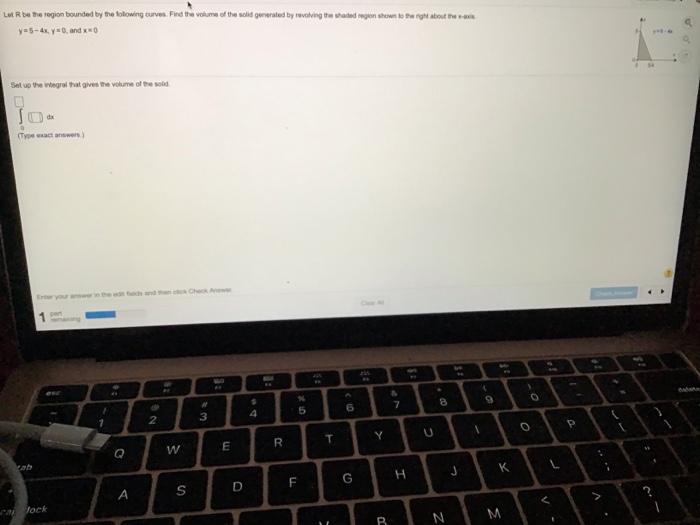 Solved Labu the region bounded by the folowing ture. Find | Chegg.com