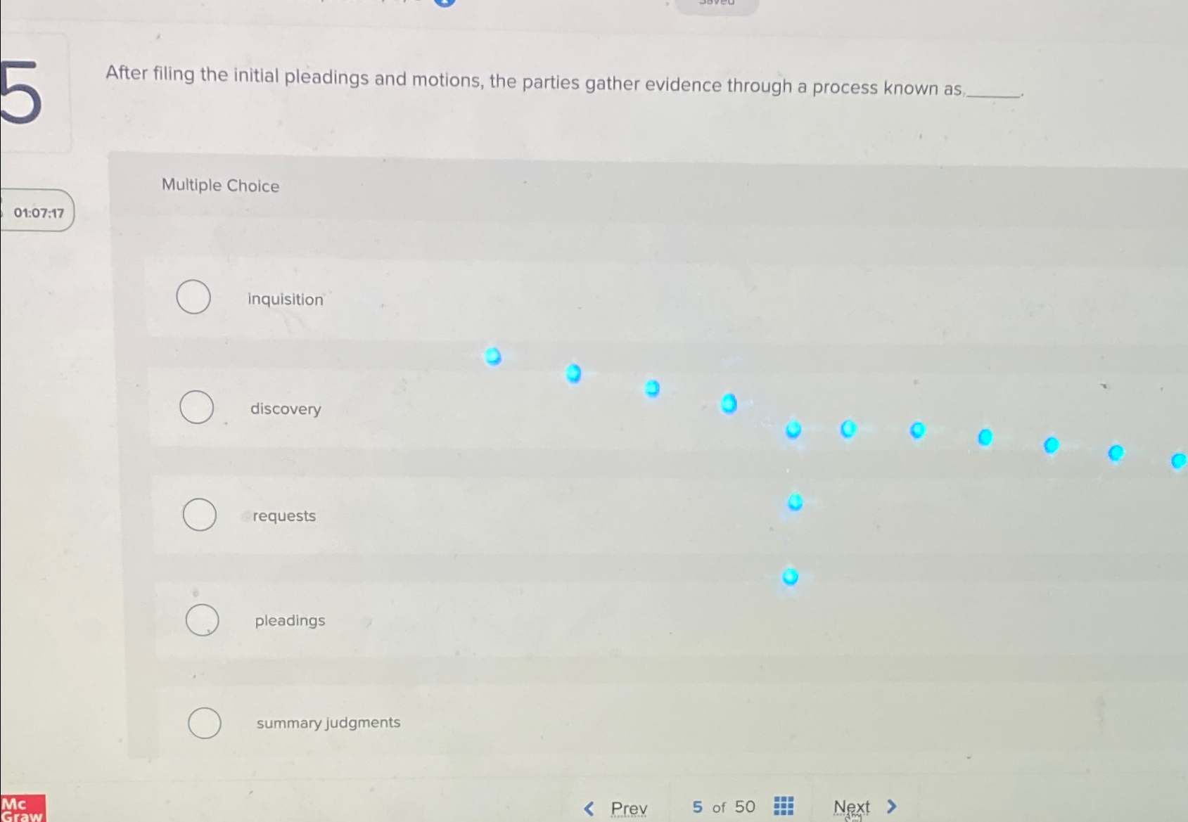 Solved After filing the initial pleadings and motions, the | Chegg.com