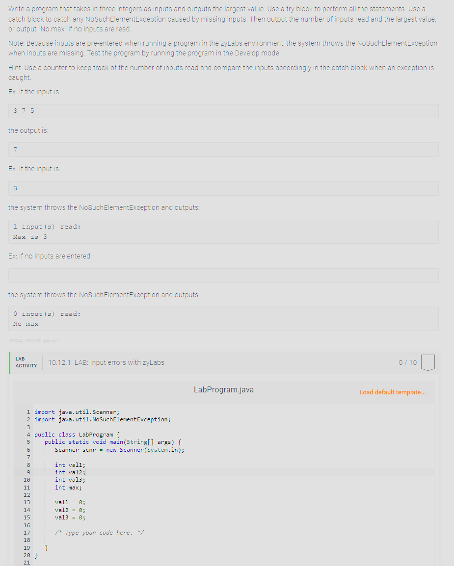 Solved Write a program that takes in three integers as | Chegg.com