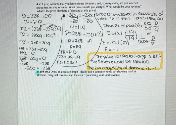 Solved Question #5 How to graph it using excel or desmos | Chegg.com