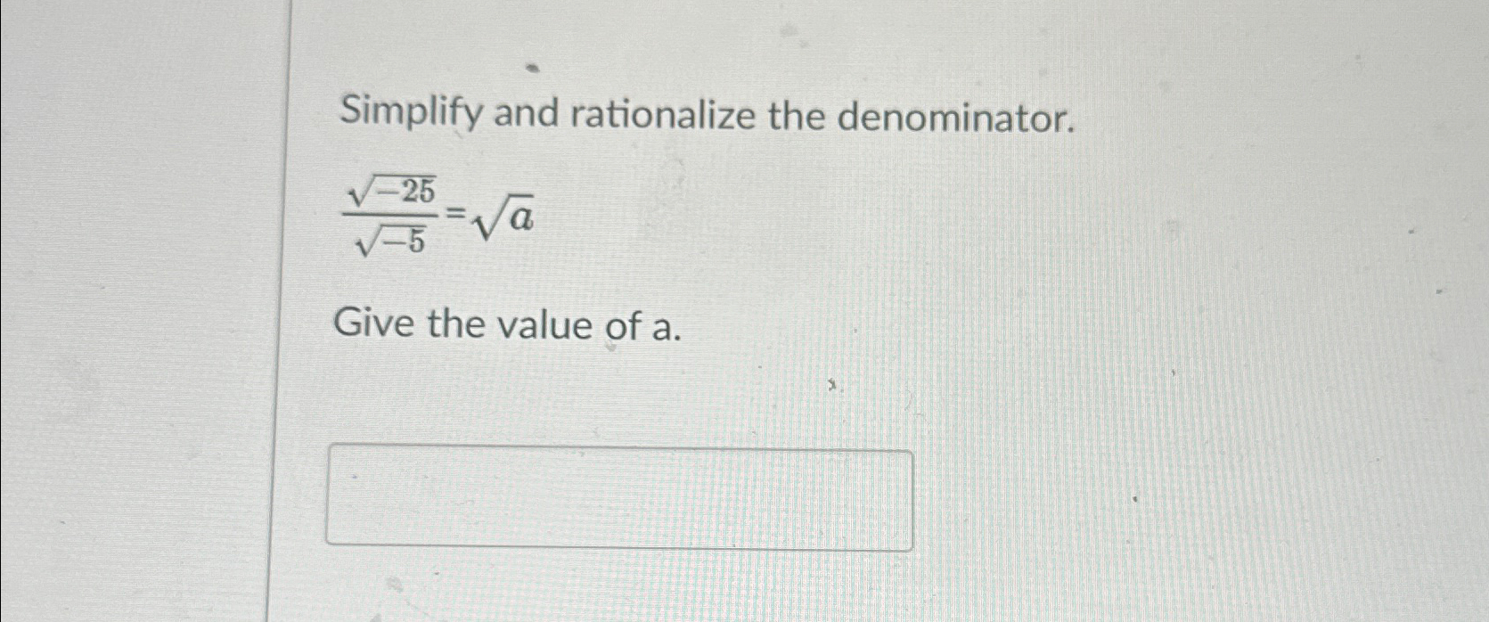 Solved Simplify and rationalize the | Chegg.com