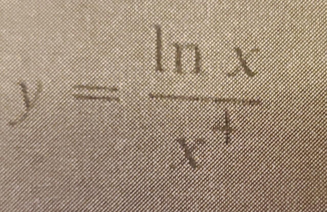 Solved y=xlnx | Chegg.com