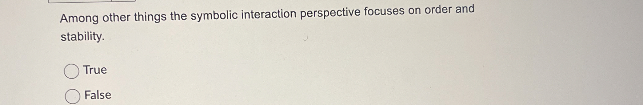 Solved Among other things the symbolic interaction | Chegg.com