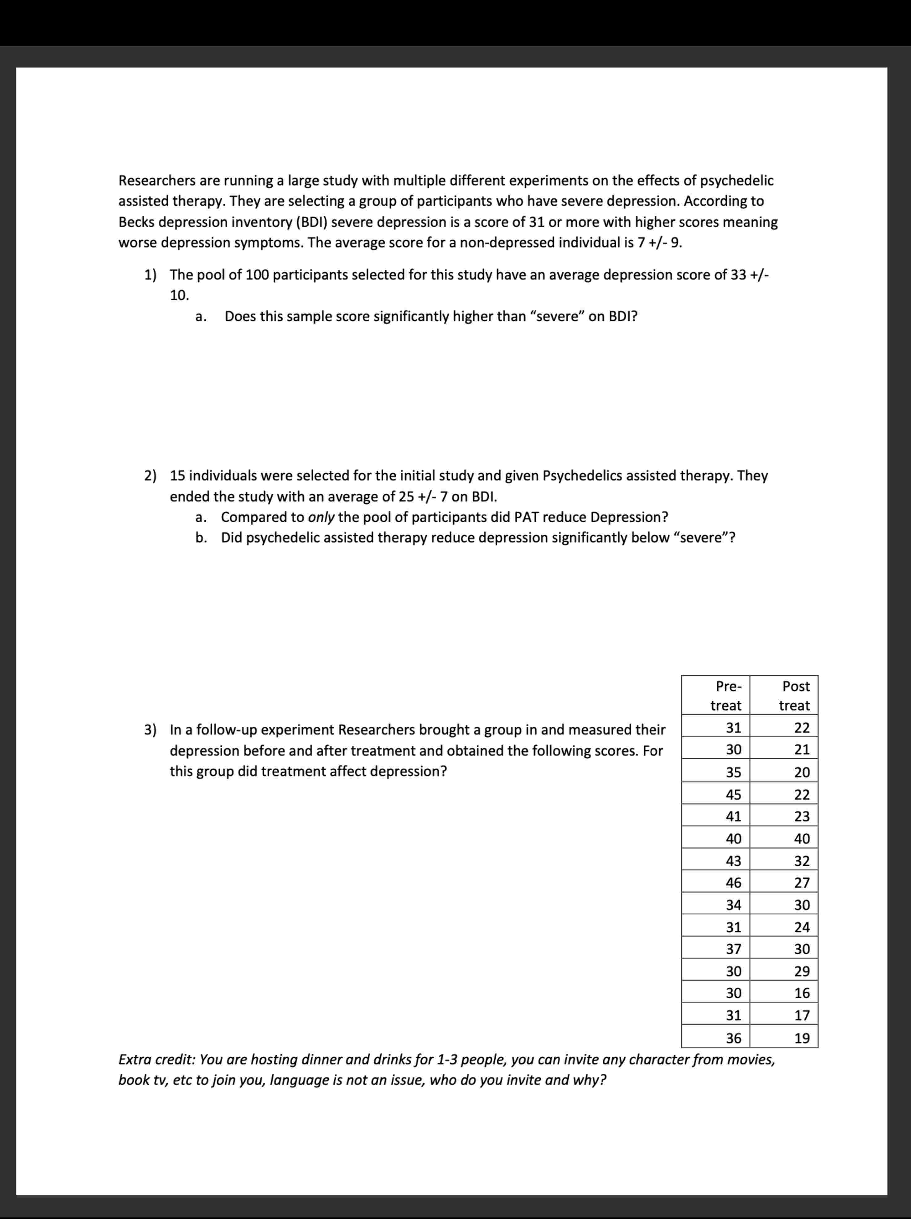 [Solved]: use the six steps of hypothesis testing to answer