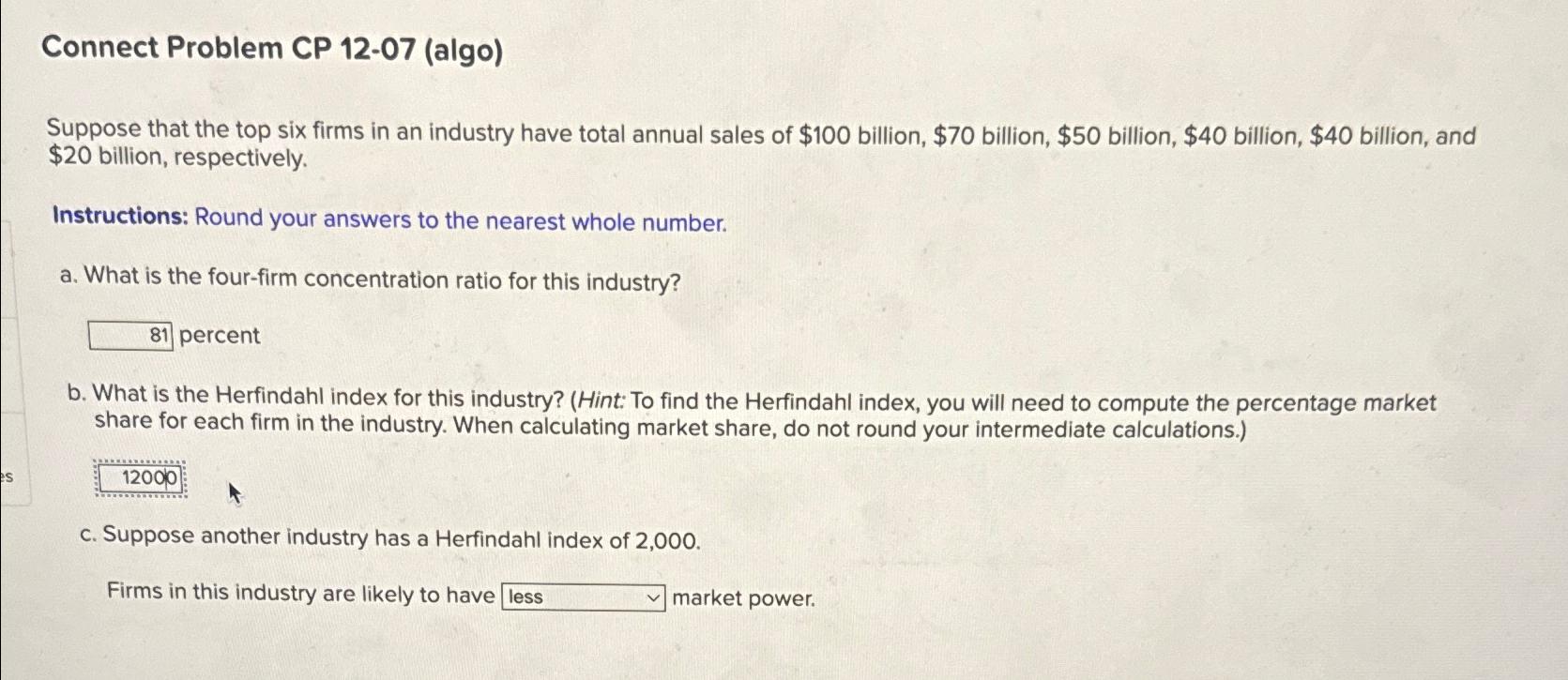 Solved Connect Problem CP 12-07 (algo)Suppose that the top | Chegg.com