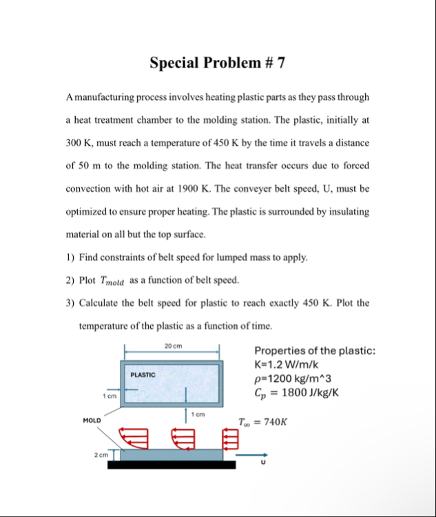 Solved Special Problem # 7A manufacturing process involves | Chegg.com