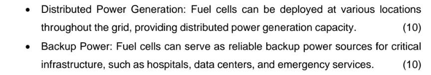 Solved - Distributed Power Generation: Fuel cells can be | Chegg.com
