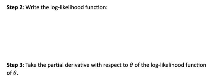 Solved Task 2: Method of Maximum Likelihood Estimators | Chegg.com