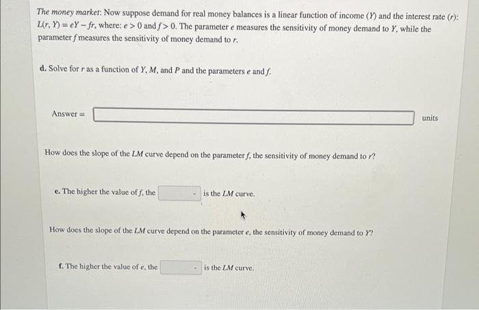 Solved Aggregate Demand II - End of Chapter Problem This | Chegg.com
