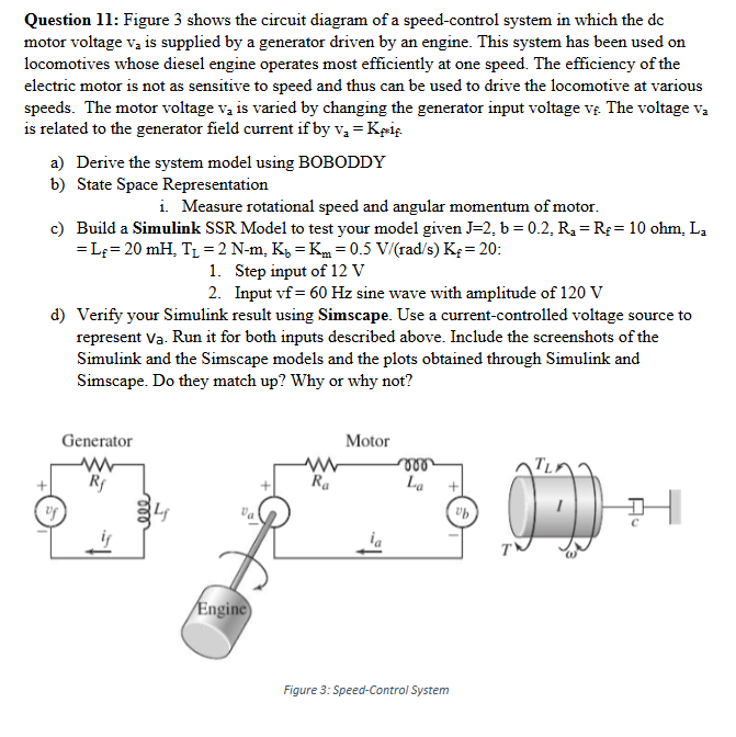 Solved Question 11: Figure 3 ﻿shows the circuit diagram of a | Chegg.com