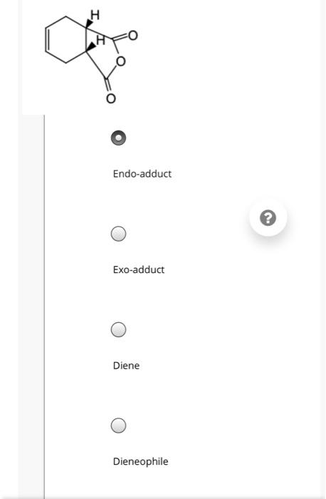 Solved H Endo-adduct Exo-adduct Diene Dieneophile | Chegg.com