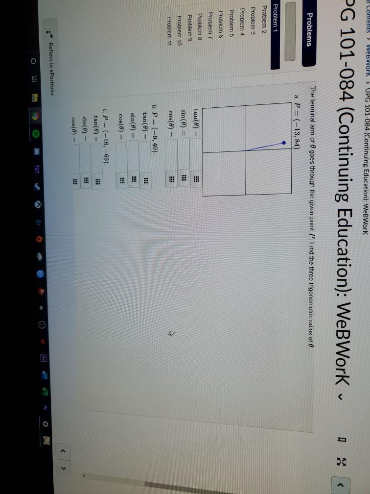 Solved of Contents WebWork > UPG 101-084 (Continuing | Chegg.com