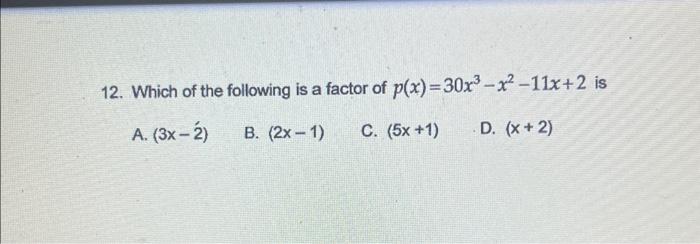 Solved 10. The solution to the inequality (x2−9)(x2−1)