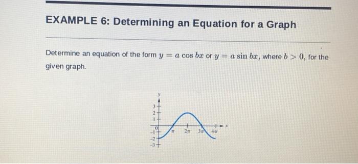 Solved Connecting Graphs With Equations Determine An