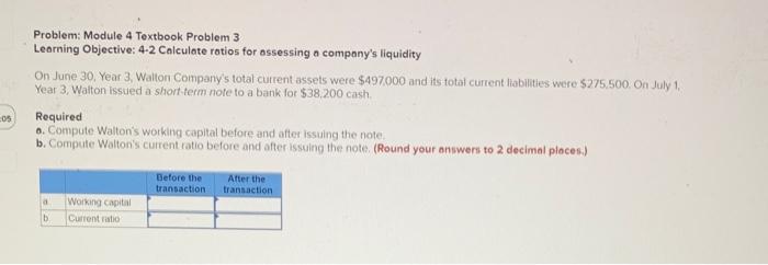 Solved Problem: Module 4 Textbook Problem 3 Learning | Chegg.com
