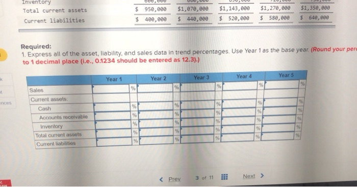 Solved Check my Exercise 14-7 Trend Percentages (LO14-1) | Chegg.com Solved Check my Exercise 14-7 Trend Percentages (LO14-1) | Chegg.com
