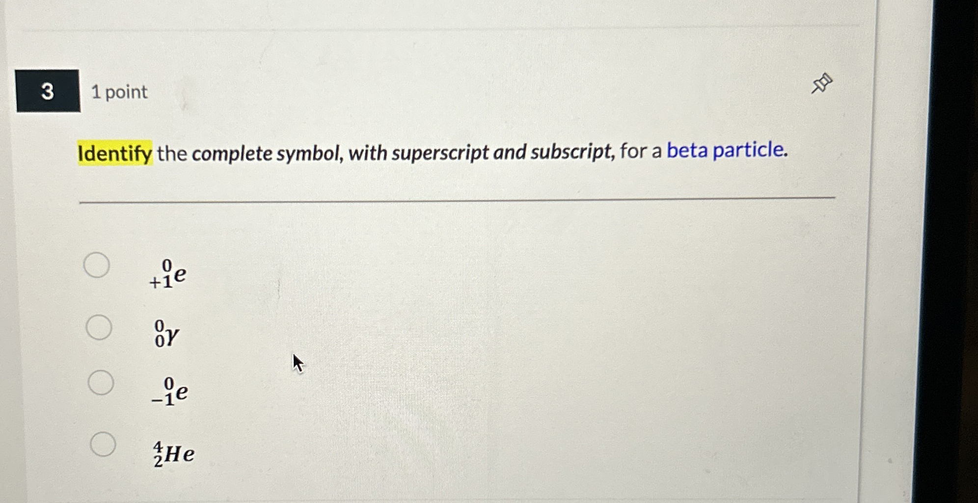 Solved 31 ﻿pointIdentify the complete symbol, with | Chegg.com