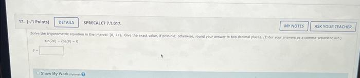Solved tintag −cos(h)=0 | Chegg.com