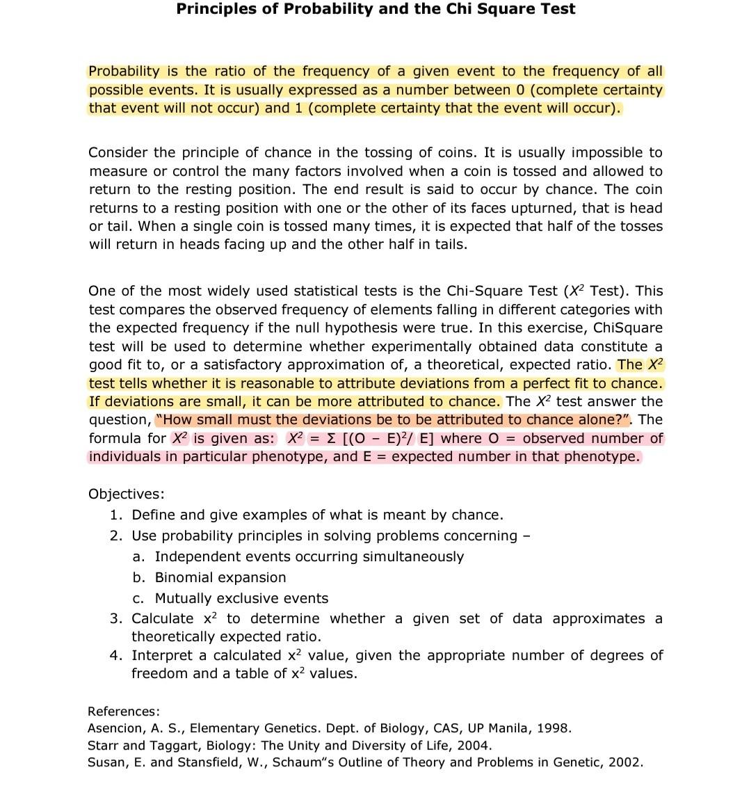 the:- Table 2.1:- Results of Tossiy a coin zo times | Chegg.com