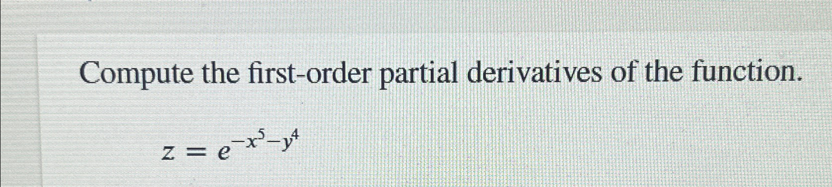Compute the first-order partial derivatives of the | Chegg.com