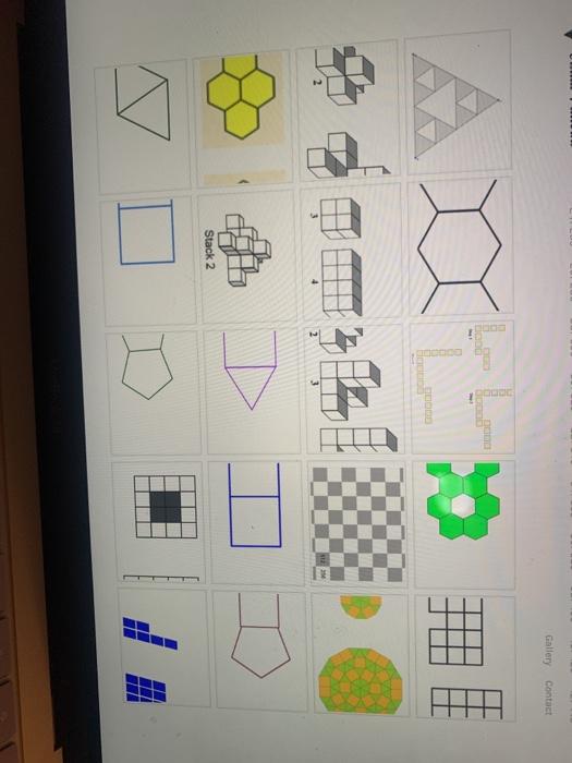 Solved I 1. (10 pts) Identify one patter that is a linear | Chegg.com
