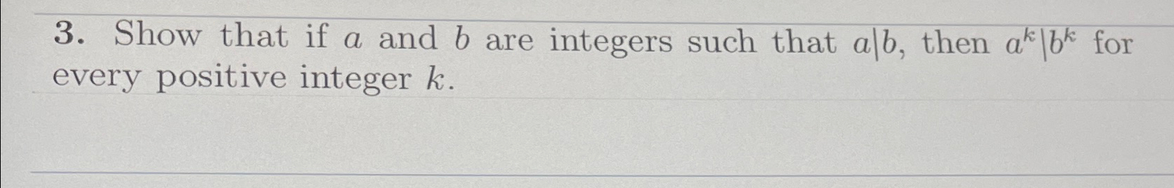 Solved Show that if a and b ﻿are integers such that a|b|, | Chegg.com