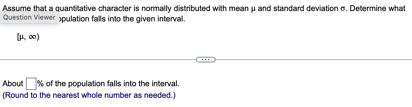 Solved Assume that a quantitative character is normally | Chegg.com