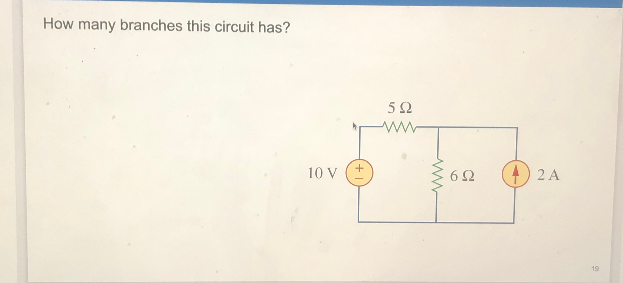 Solved How many branches this circuit has? | Chegg.com