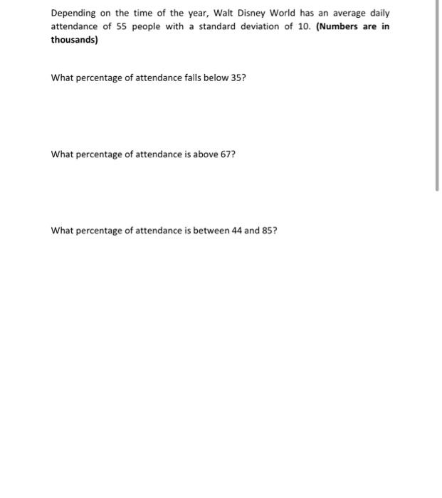 Solved Create AND solve a statistical word problem SIMILAR | Chegg.com
