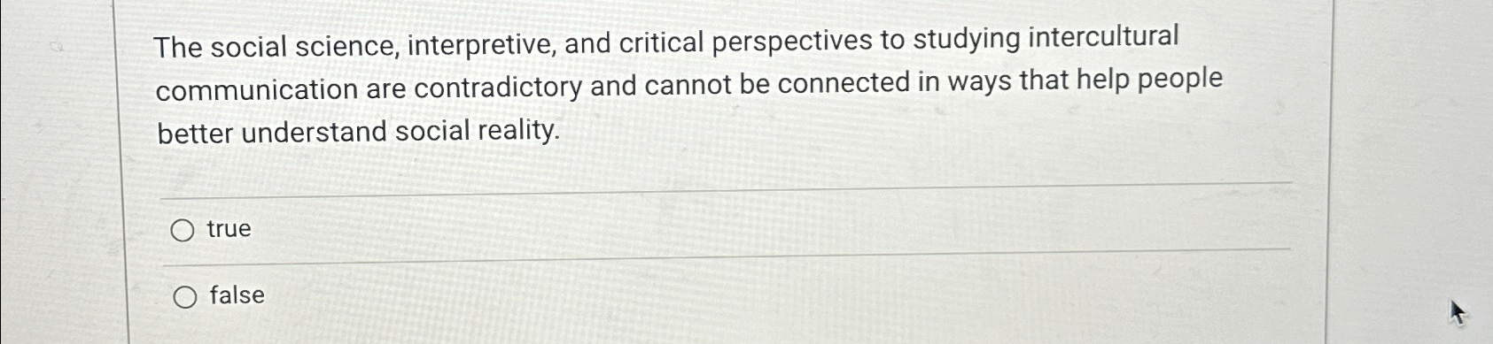 Solved The social science, interpretive, and critical | Chegg.com