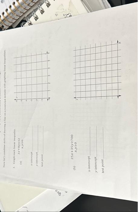 Solved ( J ca8 ( Now let's combine skills of drawing a line | Chegg.com