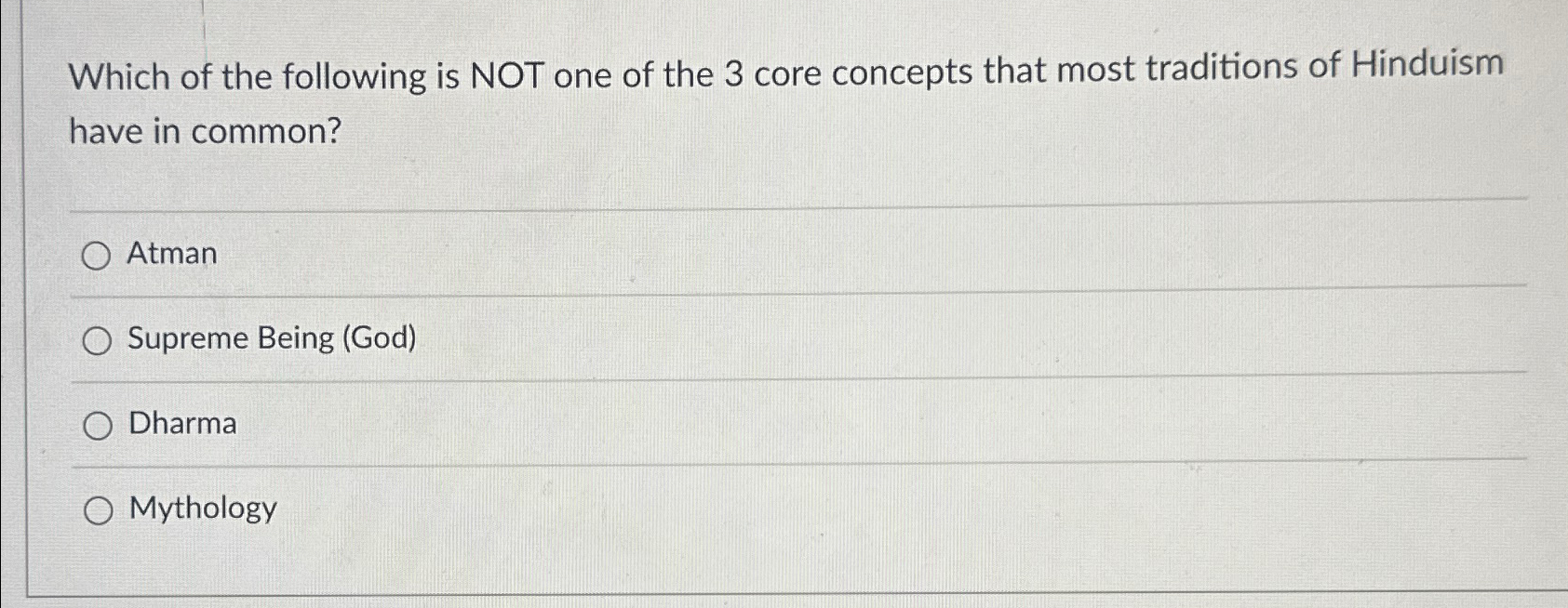 Solved Which of the following is NOT one of the 3 ﻿core | Chegg.com