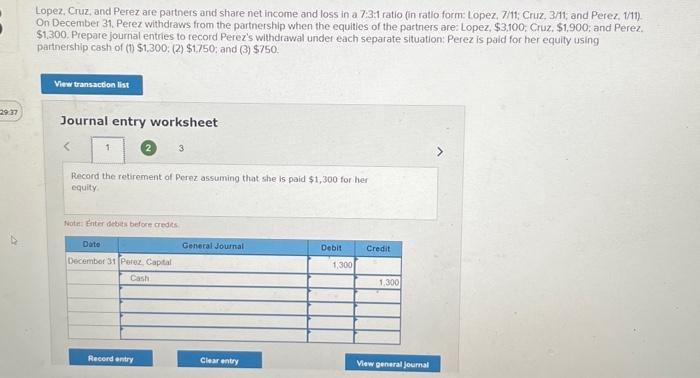 Solved Journal entry worksheet Record the retirement of | Chegg.com